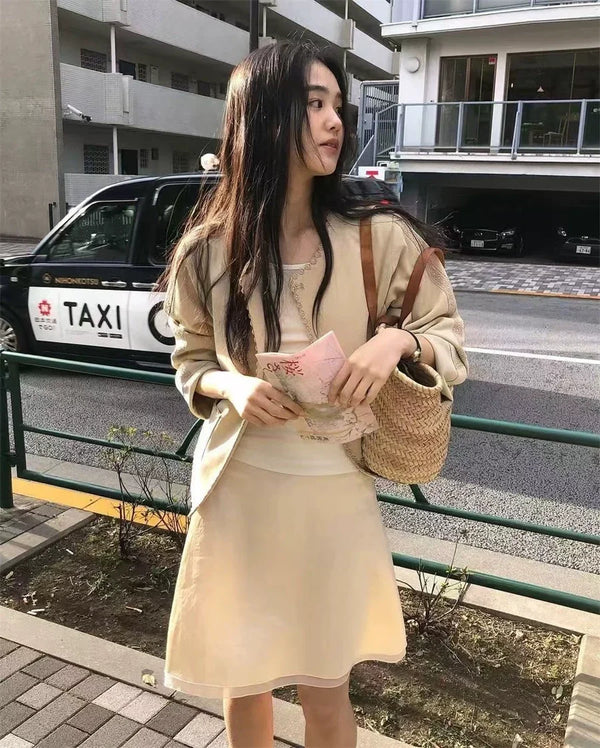 Satin Spring Skirt – Stefani Studio