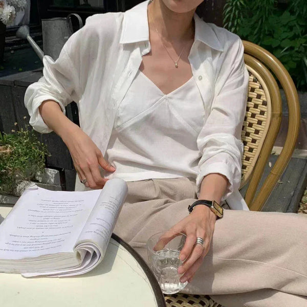 Korean Shirt Set – Stefani Studio